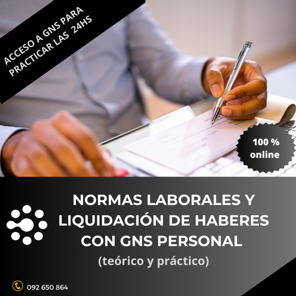 Normas y Liquidaciones con GNS Personal - Cedu Uruguay